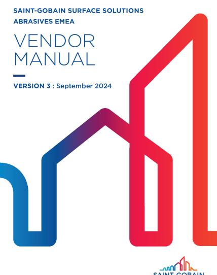 European Vendor Manual | Surface Solutions